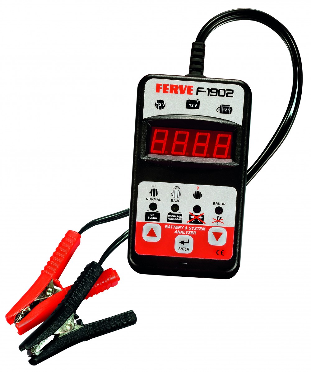 Ferve F-925 lynlader, booster og tester Jens Linde