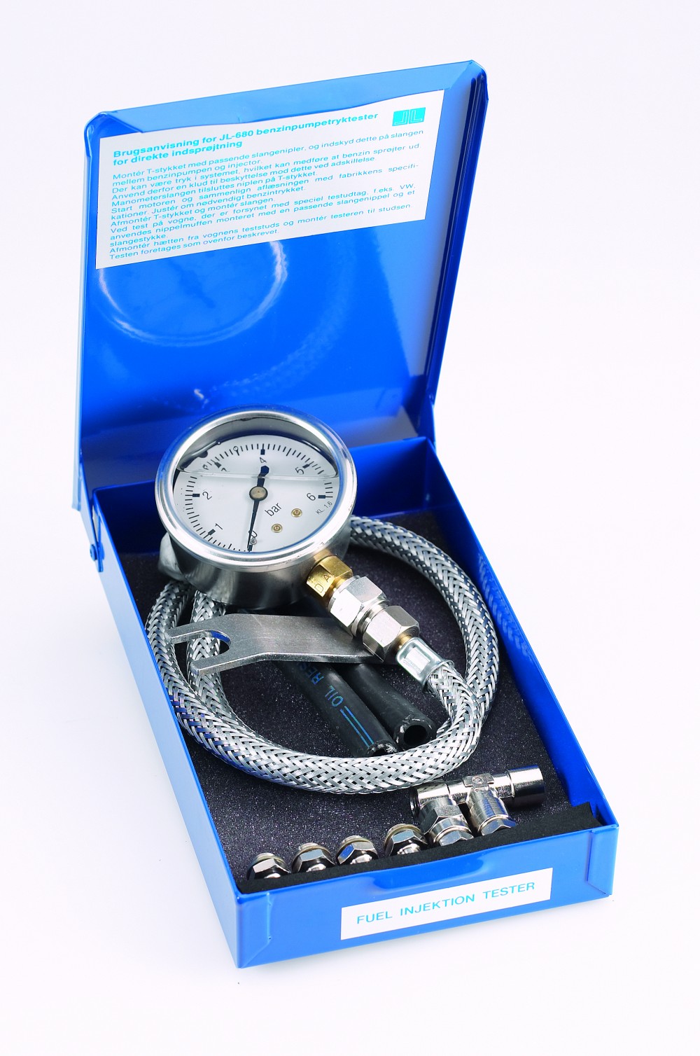 Digital-CO tester til tjek af udstødningsgas. Se den her. Jens Linde